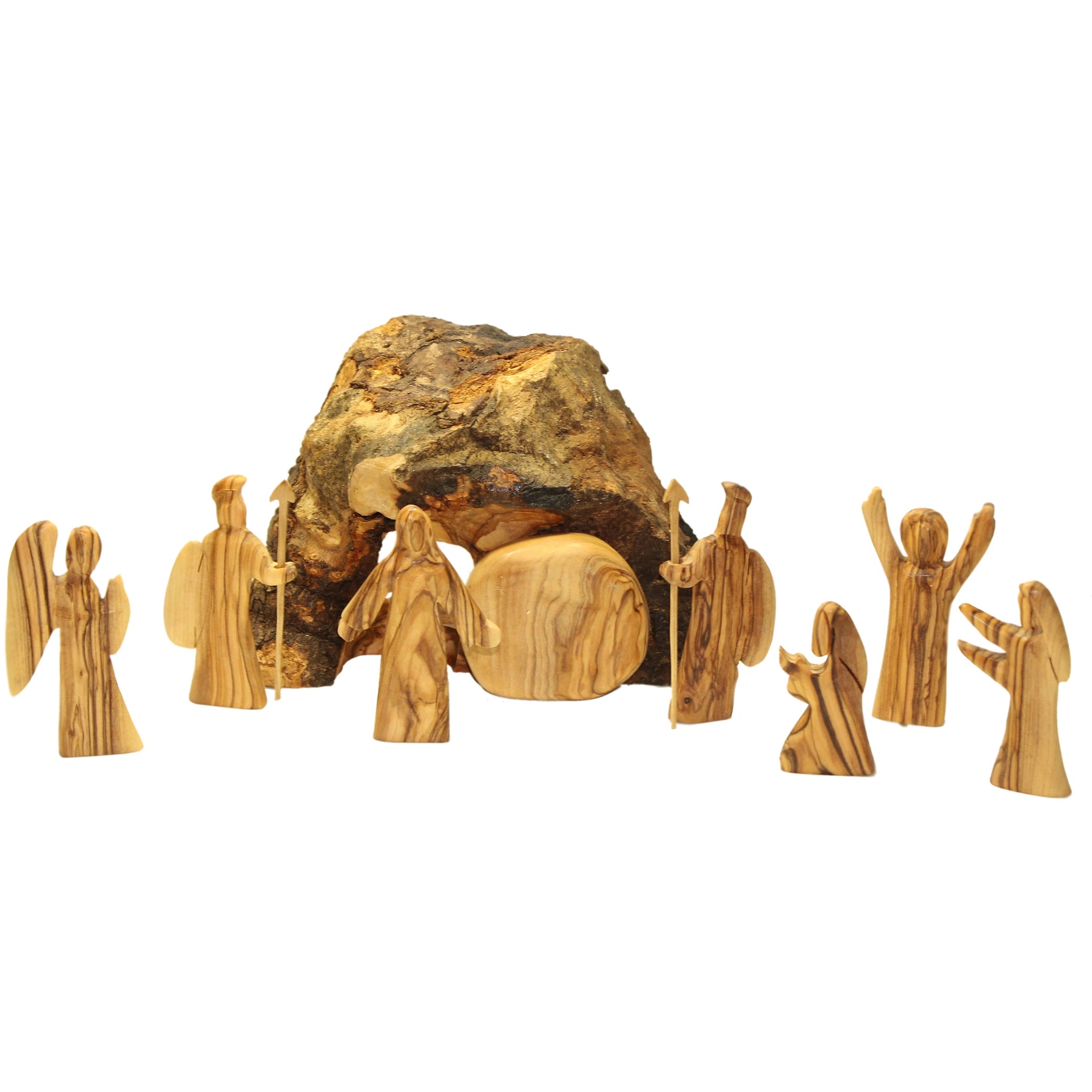 Wooden Easter Set, Jesus Resurrection From The Tomb – mychristmashouse