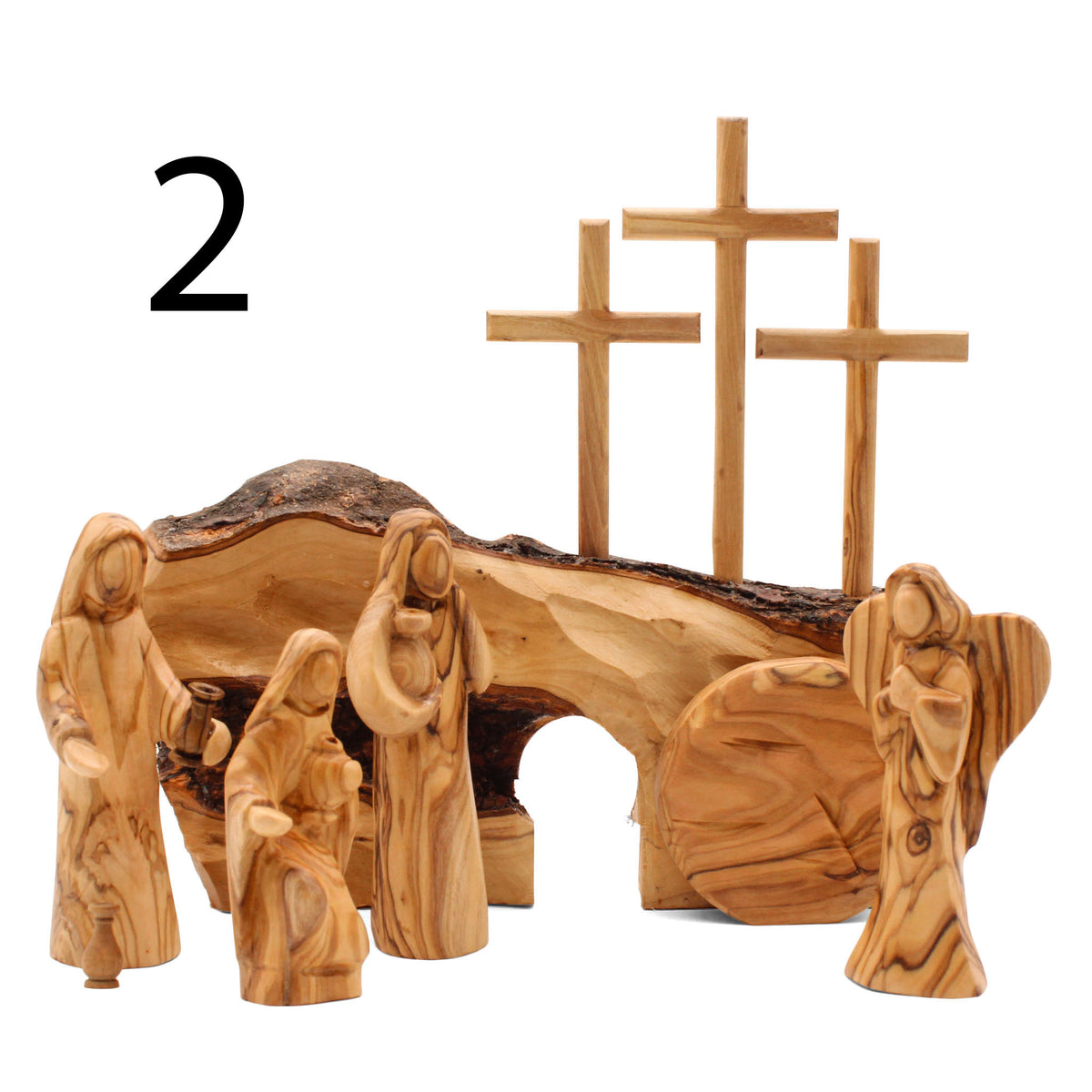 Wooden Easter Set, The Story of Jesus Resurrection From The Tomb, Jesu ...