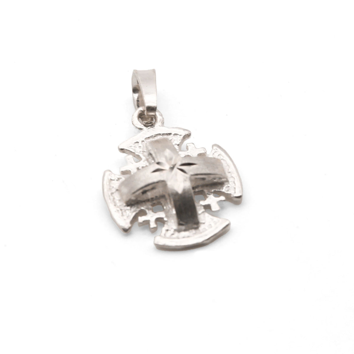 Silver Jerusalem Cross – mychristmashouse